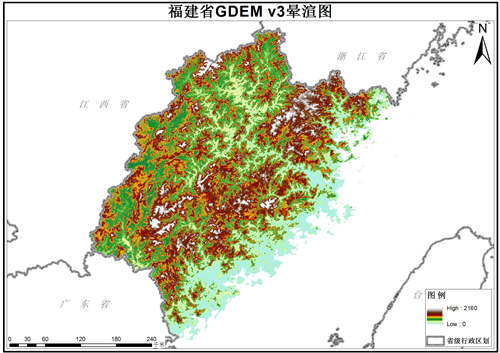 福建省-地理遥感生态网平台-中国领先的地理生态信息服务平台